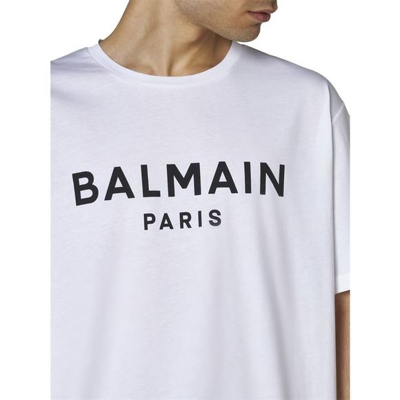 Balmain | Shirts | Balmain Mens White Polo Shirt | Poshmark
